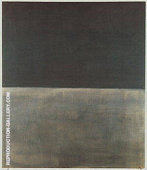 Black on Gray Painting By Mark Rothko - Reproduction Gallery