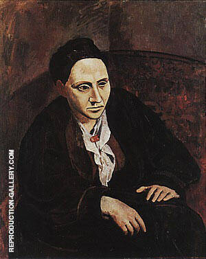 Portrait of Gertrude Stein 1905-06 | Oil Painting Reproduction
