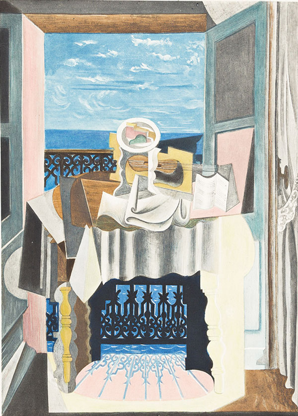 Open Window at St. Raphael 1919 | Oil Painting Reproduction