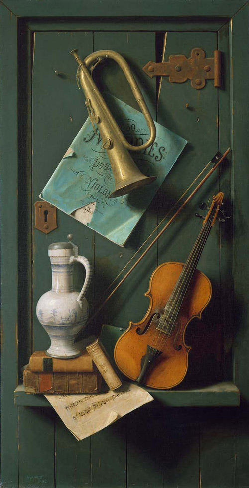 Old Models 1892 by William Michael Harnett | Oil Painting Reproduction