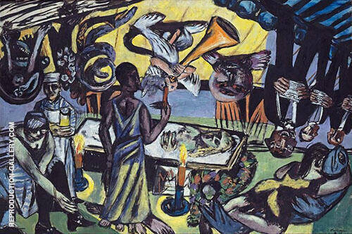 Max Beckmann Famous Paintings