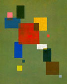 Thirteen Rectangles 1930 by Wassily Kandinsky | Oil Painting Reproduction