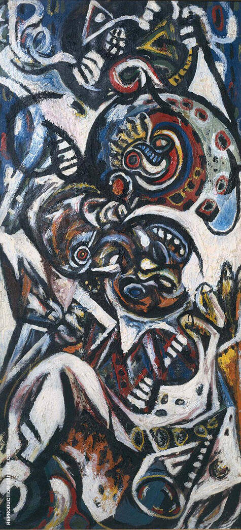 Jackson Pollock: Oil Paintings & Art Reproductions on Canvas ...