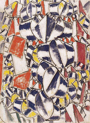 Contrast of Forms 1913 by Fernand Leger | Oil Painting Reproduction