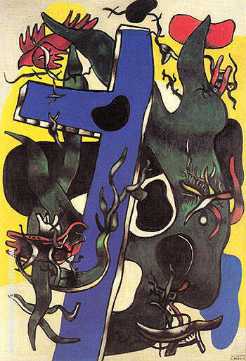 The Forest 1942 by Fernand Leger | Oil Painting Reproduction