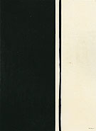 Black Fire 1961 by Barnett Newman | Oil Painting Reproduction