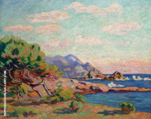 La Pointe du Lou Gaou by Armand Guillaumin | Oil Painting Reproduction