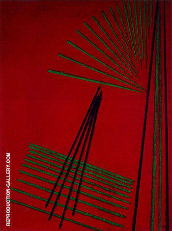 Construction no 88 1919 by Aleksandr Rodchenko | Oil Painting Reproduction