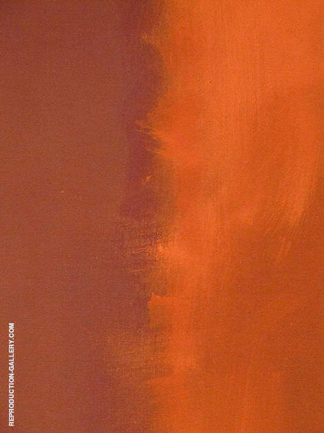 Orange Divide by Mark Rothko (Inspired By) | Oil Painting Reproduction