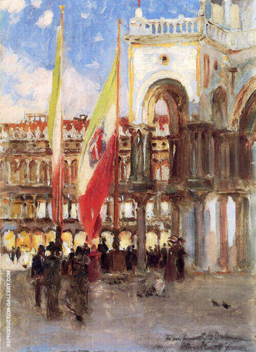 Piazza San Marco Venice | Oil Painting Reproduction