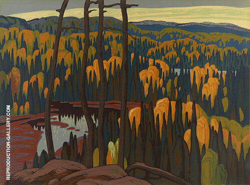 Algoma Country by Lawren Harris | Oil Painting Reproduction
