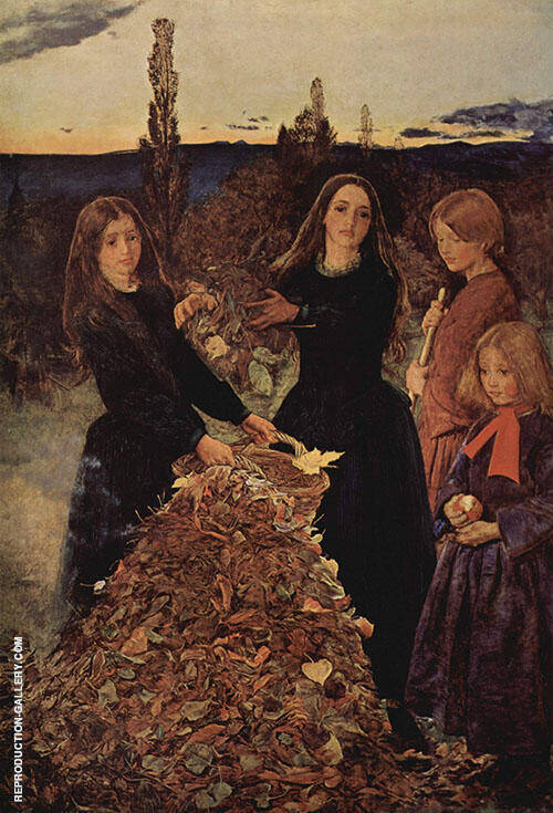 Autumn Leaves c1855 | Oil Painting Reproduction