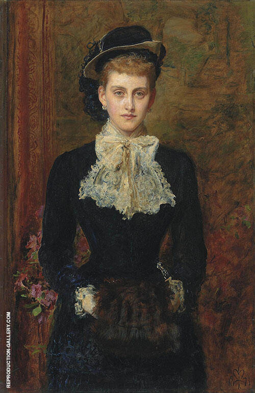 The Former Mrs Sebastian Schlesinger | Oil Painting Reproduction