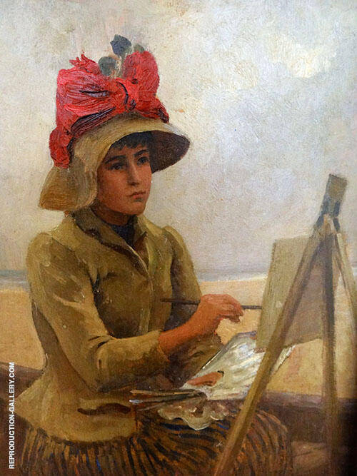 Portrait of Marie Duhem Detail 1889 | Oil Painting Reproduction