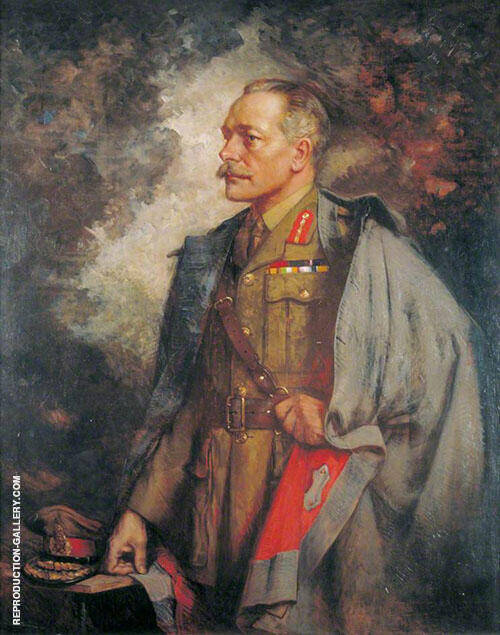 Field Marshall The Earl Haig 1920 | Oil Painting Reproduction