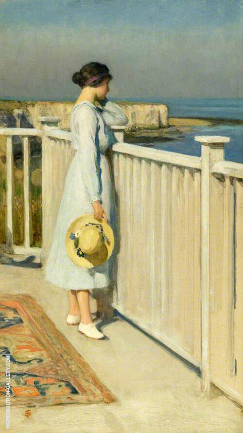 From My Studio Roof 1920 | Oil Painting Reproduction