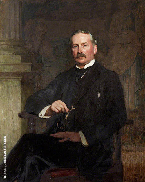 Joseph Shaw KC 1914 by Solomon Joseph Solomon | Oil Painting Reproduction