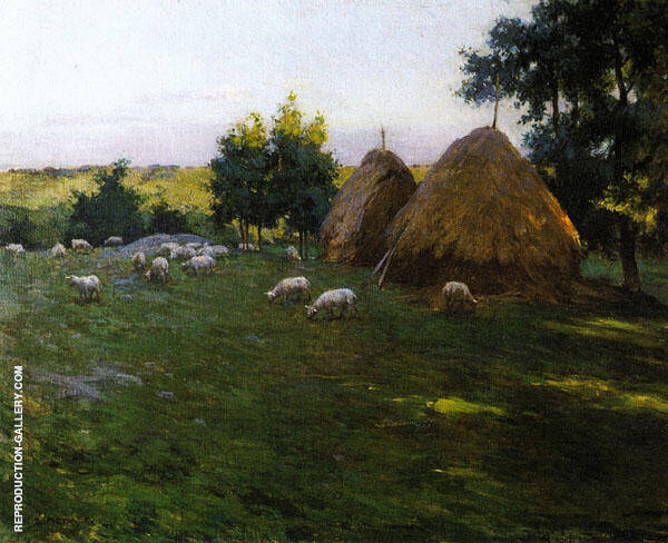 Haystacks at Sunset 1888 | Oil Painting Reproduction