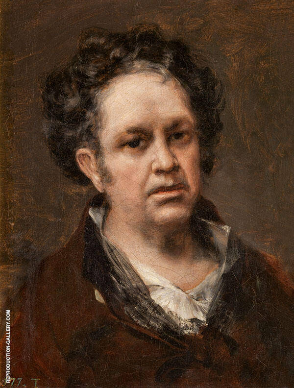 Self-Portrait 1815 by Francisco Goya | Oil Painting Reproduction