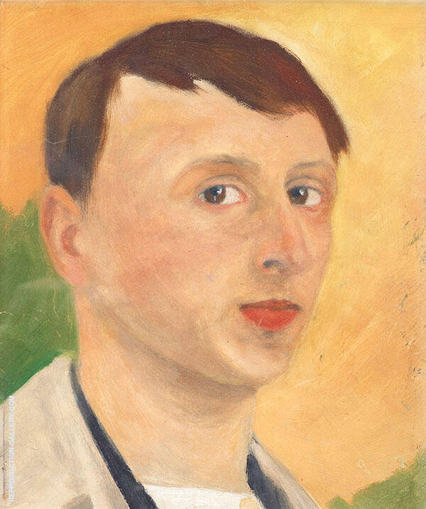 Self Portrait by Karl Isakson | Oil Painting Reproduction