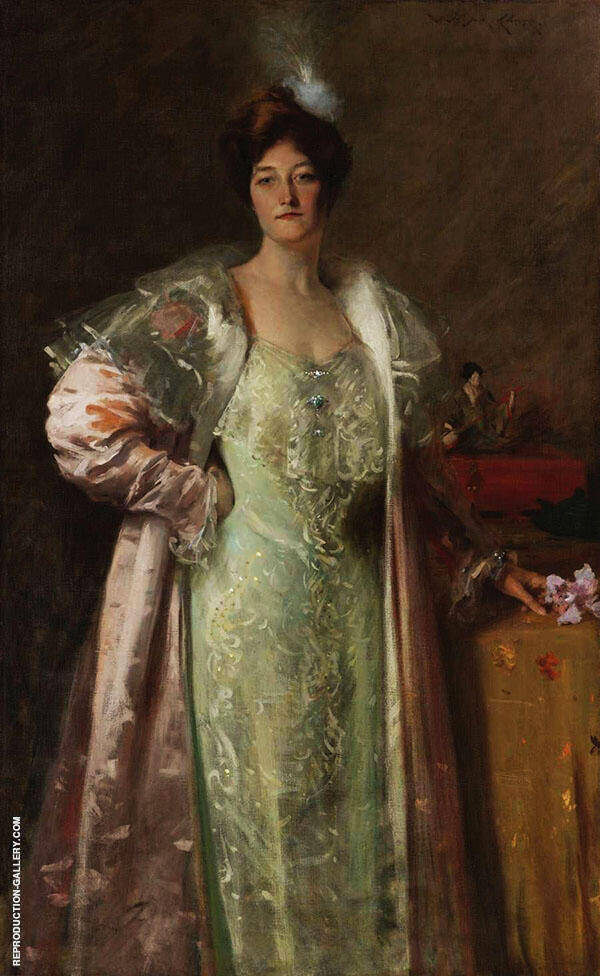 Portrait of Miss J 1902 | Oil Painting Reproduction