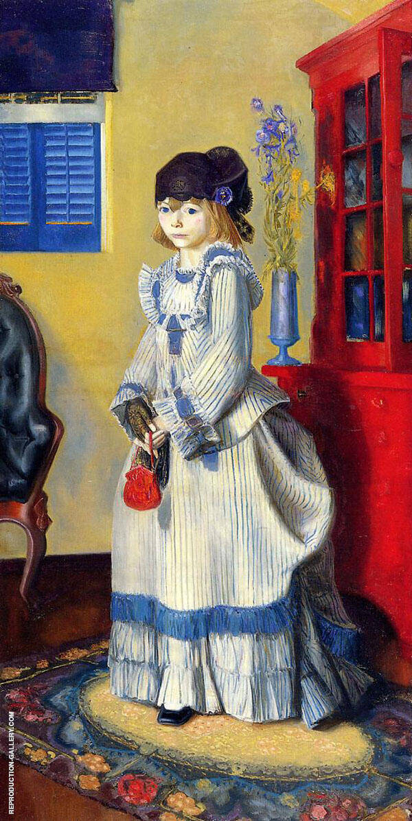 Lady Jean 1924 by George Bellows | Oil Painting Reproduction