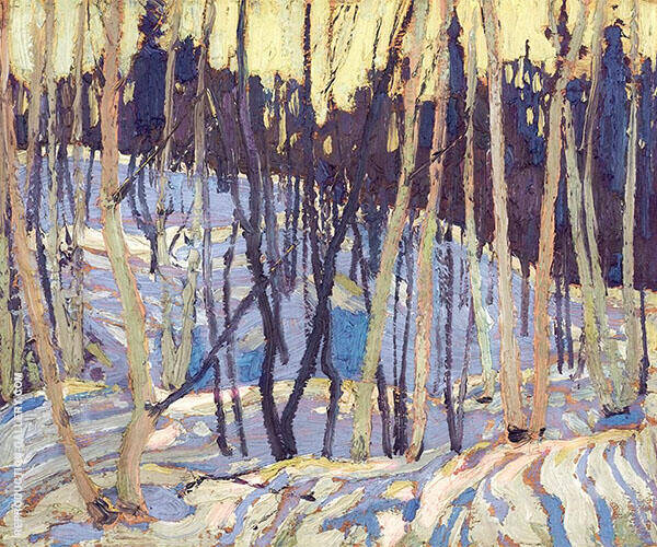Snow Shadows by Tom Thomson | Oil Painting Reproduction