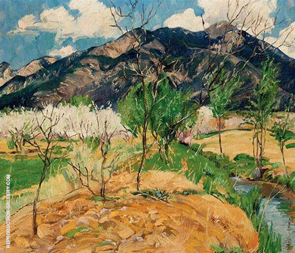 Spring Morning 1922 by Walter Ufer | Oil Painting Reproduction