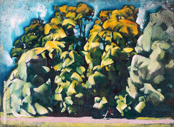 The Park by Vilmos aba-Novak | Oil Painting Reproduction