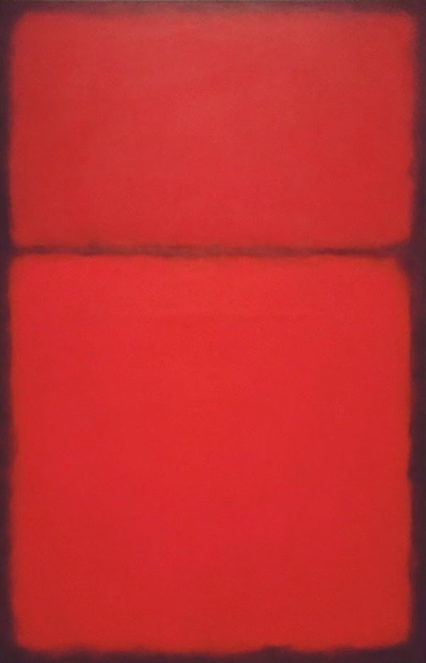 Untitled 1963 Two Reds | Oil Painting Reproduction