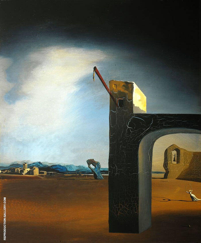 Morphological Echo c1934 by Salvador Dali | Oil Painting Reproduction