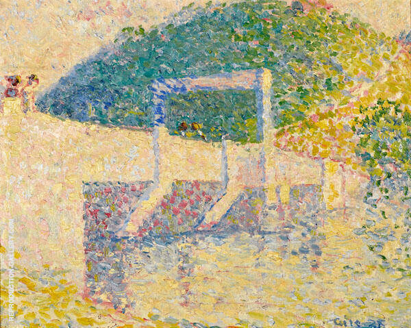 Corinthian Bridge by Selden Connor Gile | Oil Painting Reproduction