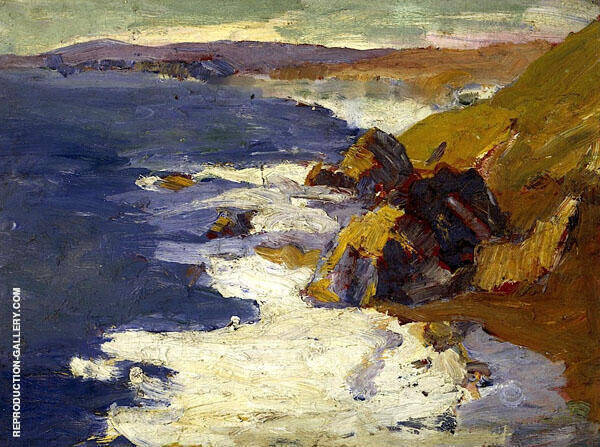 Stinson Beach by Selden Connor Gile | Oil Painting Reproduction