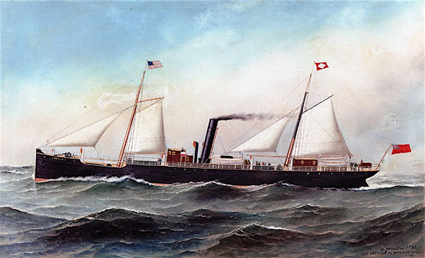 Antilla by Antonio Jacobsen | Oil Painting Reproduction