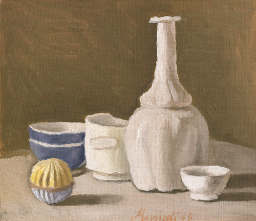 Still Life 1936 by Giorgio Morandi | Oil Painting Reproduction