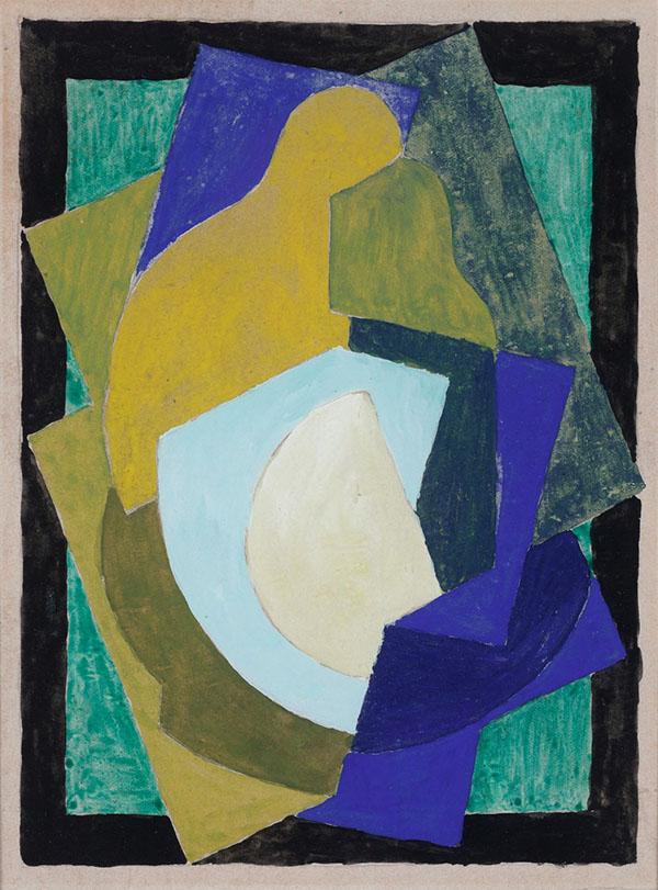 Abstract No 5 1912 by Mainie Jellett | Oil Painting Reproduction
