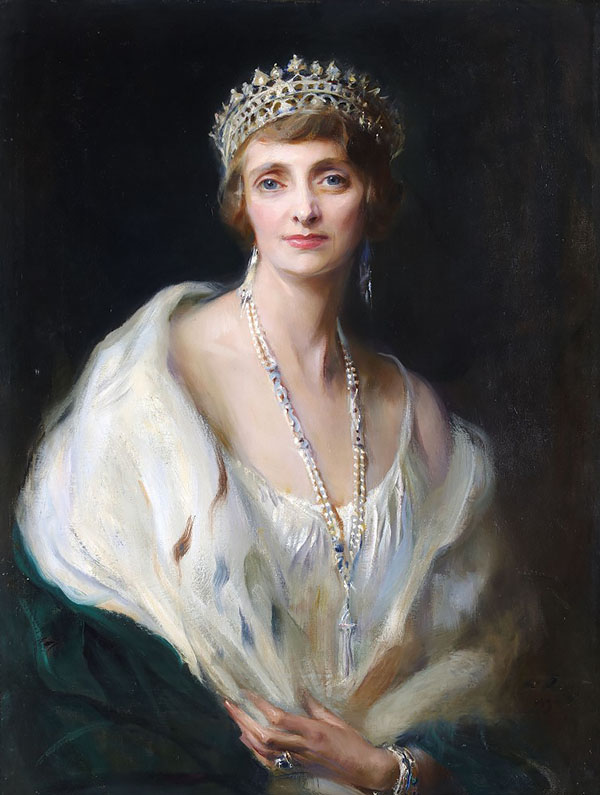 Irene Mountbatten Marchioness of Carisbrooke 1934 | Oil Painting ...