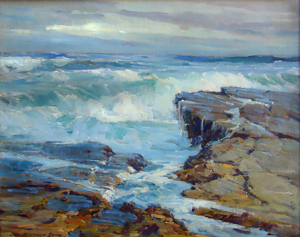Southern California Coast c1925 | Oil Painting Reproduction