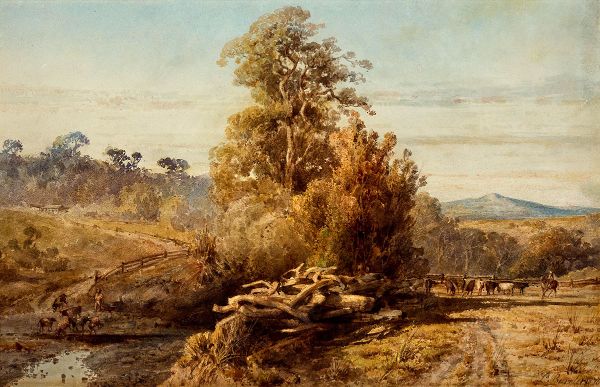 Coleraine 1876 by Louis Buvelot | Oil Painting Reproduction