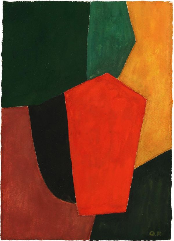 Ohne Titel II by Otto Freundlich | Oil Painting Reproduction