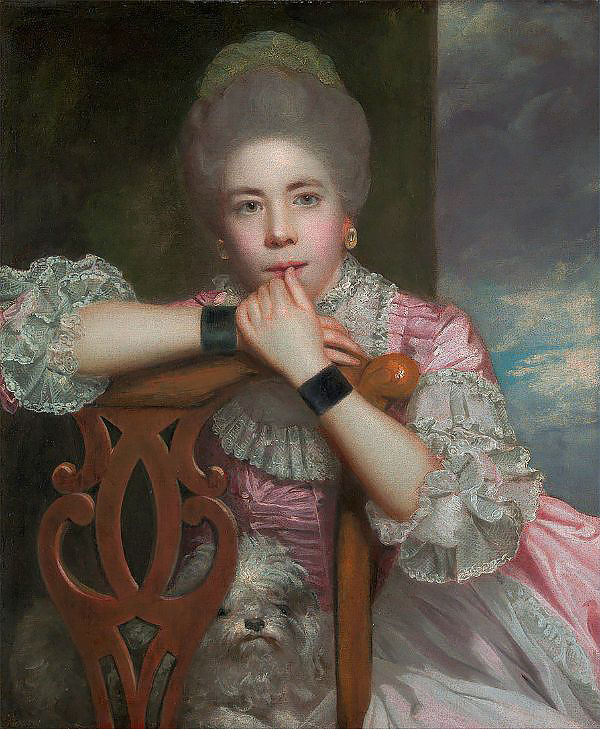 Mrs. Abington c1771 by Sir Joshua Reynolds | Oil Painting Reproduction