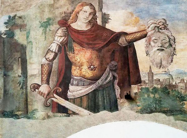 David and Goliath by Giorgione | Oil Painting Reproduction