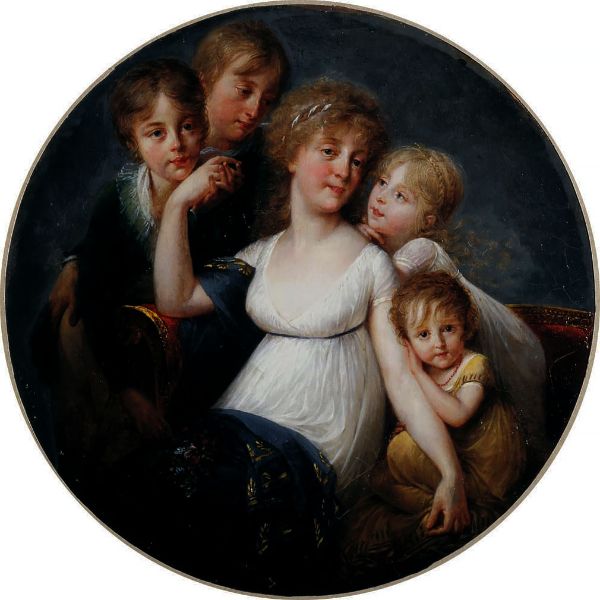 Anna Pieri Brignole Sale by Antoine Jean Gros | Oil Painting Reproduction