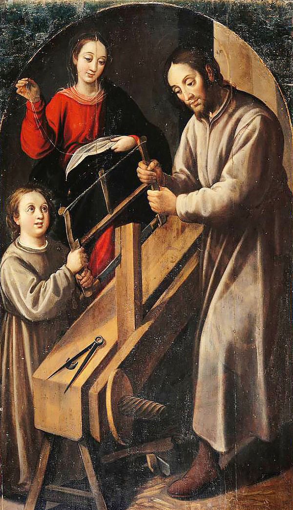 Nazareth's Workshop by Juan del Castillo | Oil Painting Reproduction