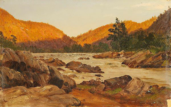 Autumn Landscape in North Carolina | Oil Painting Reproduction