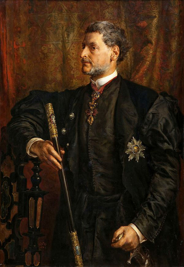 Alfred Potocki 1879 by Jan Matejko | Oil Painting Reproduction
