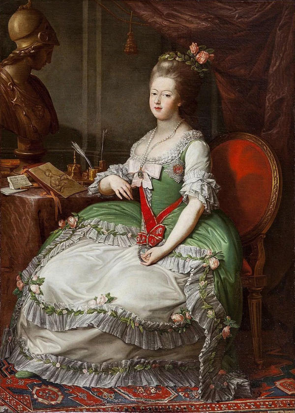 Portrait Of Maria Feodorovna Sophie Dorothea Of Württemberg | Oil ...