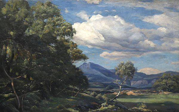 Landscape 1 by Enric Galwey | Oil Painting Reproduction