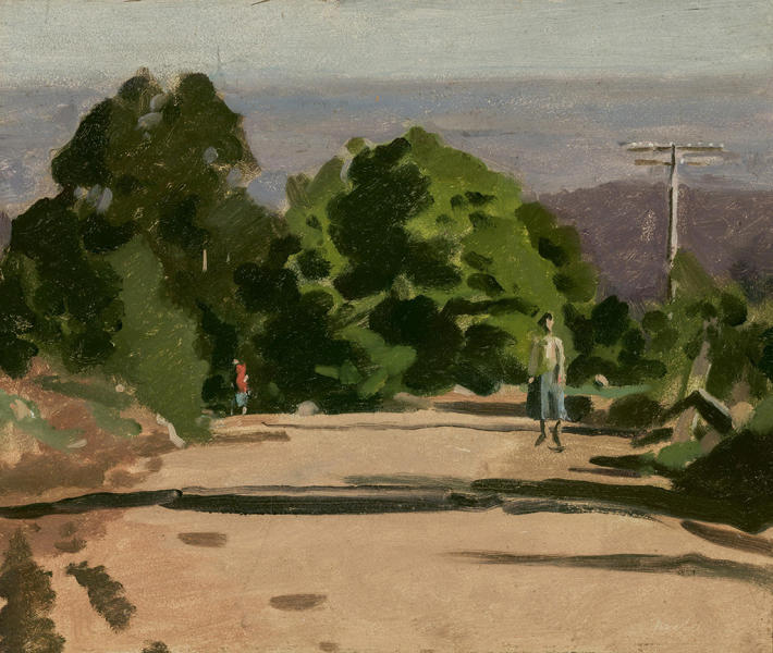 The Road to Monbulk 1933 by Max Meldrum | Oil Painting Reproduction