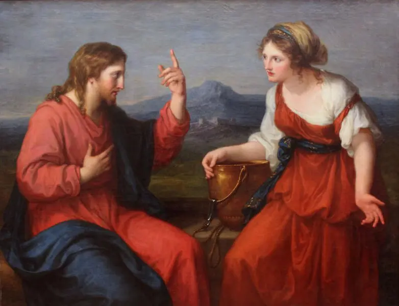 Taylor Says of Jesus by Angelica Kauffman | Oil Painting Reproduction